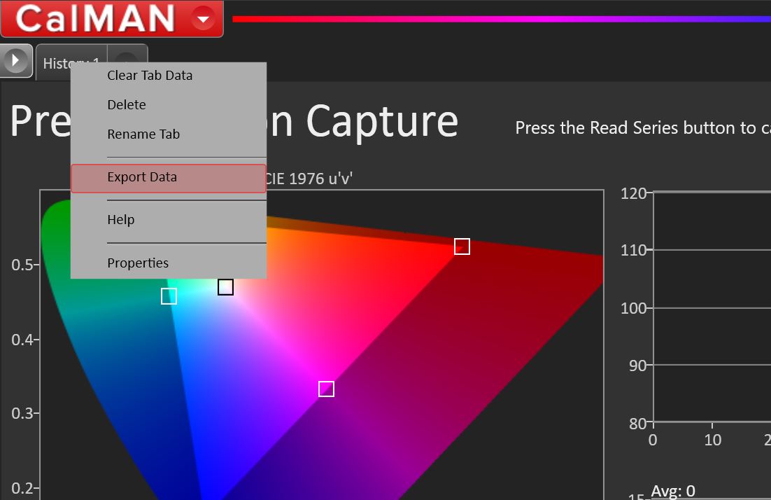 CalMAN Ultimate－データのエクスポート|Edipit